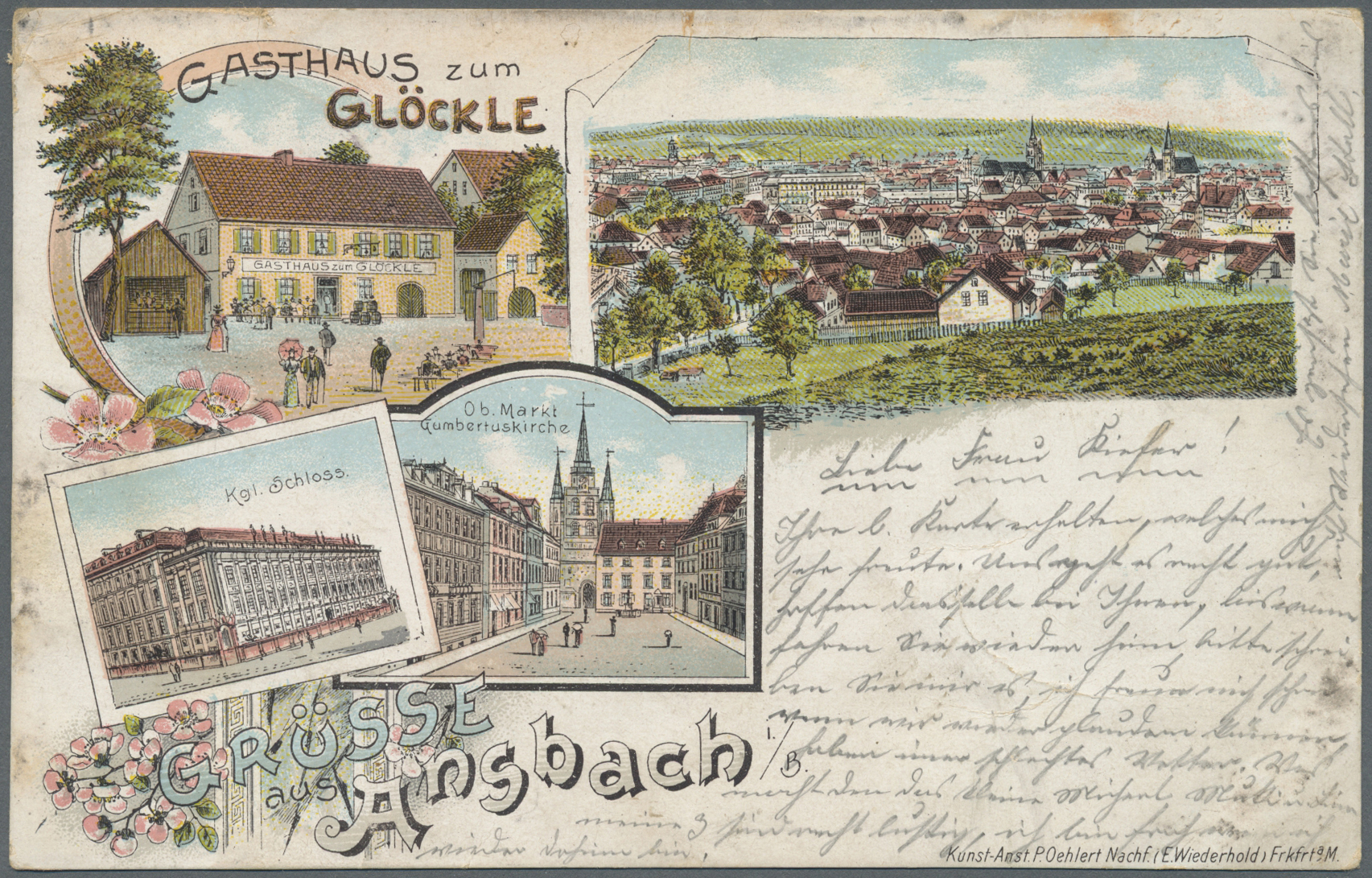 Stamp Auction - Ansichtskarten: Bayern - Single lots Germany + Picture ...