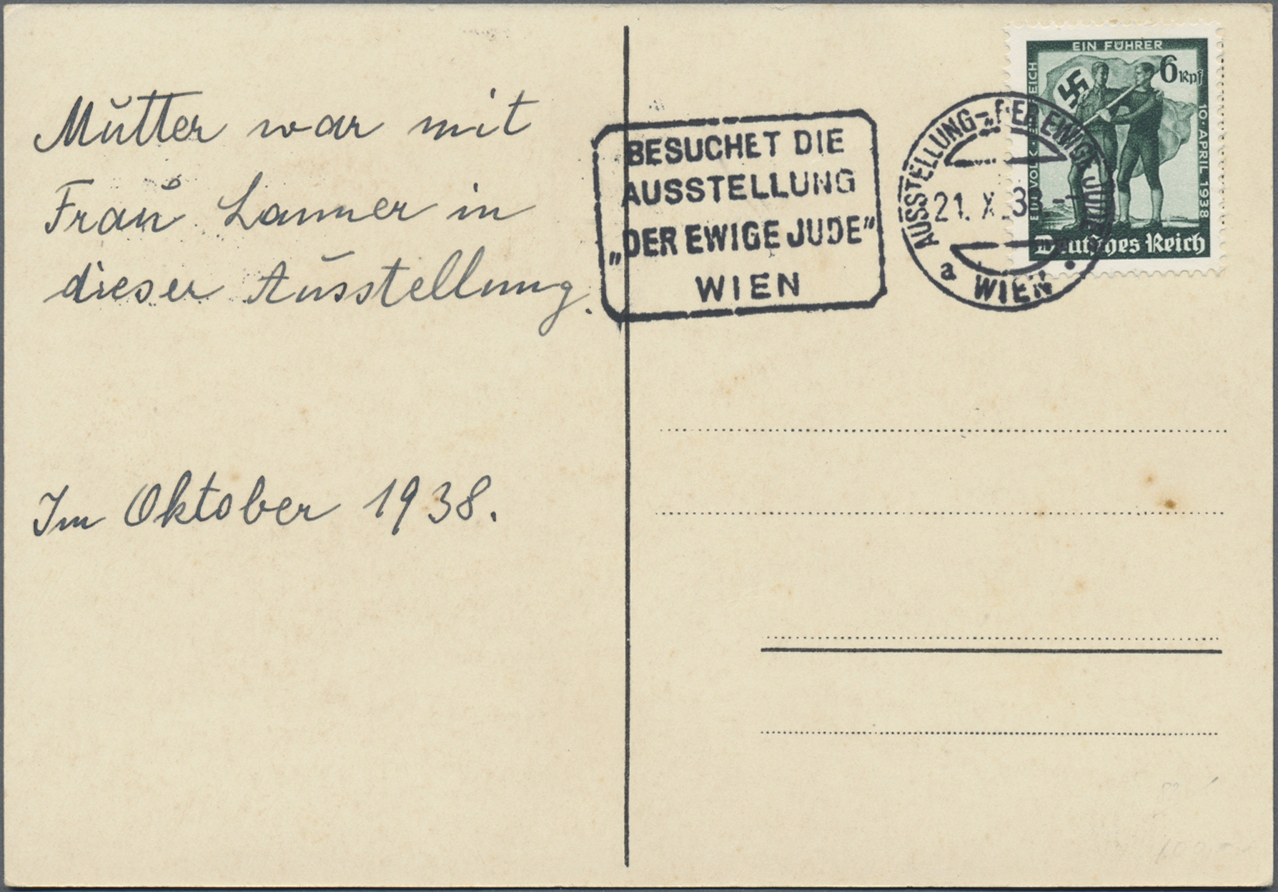 Stamp Auction - Ansichtskarten: Propaganda - Sale #44 Germany, Picture ...