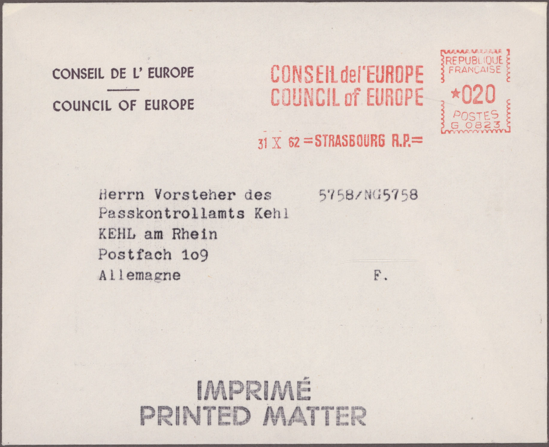 Stamp Auction - thematik: europa / europe - 54th AUCTION - Day 4, lot 8140