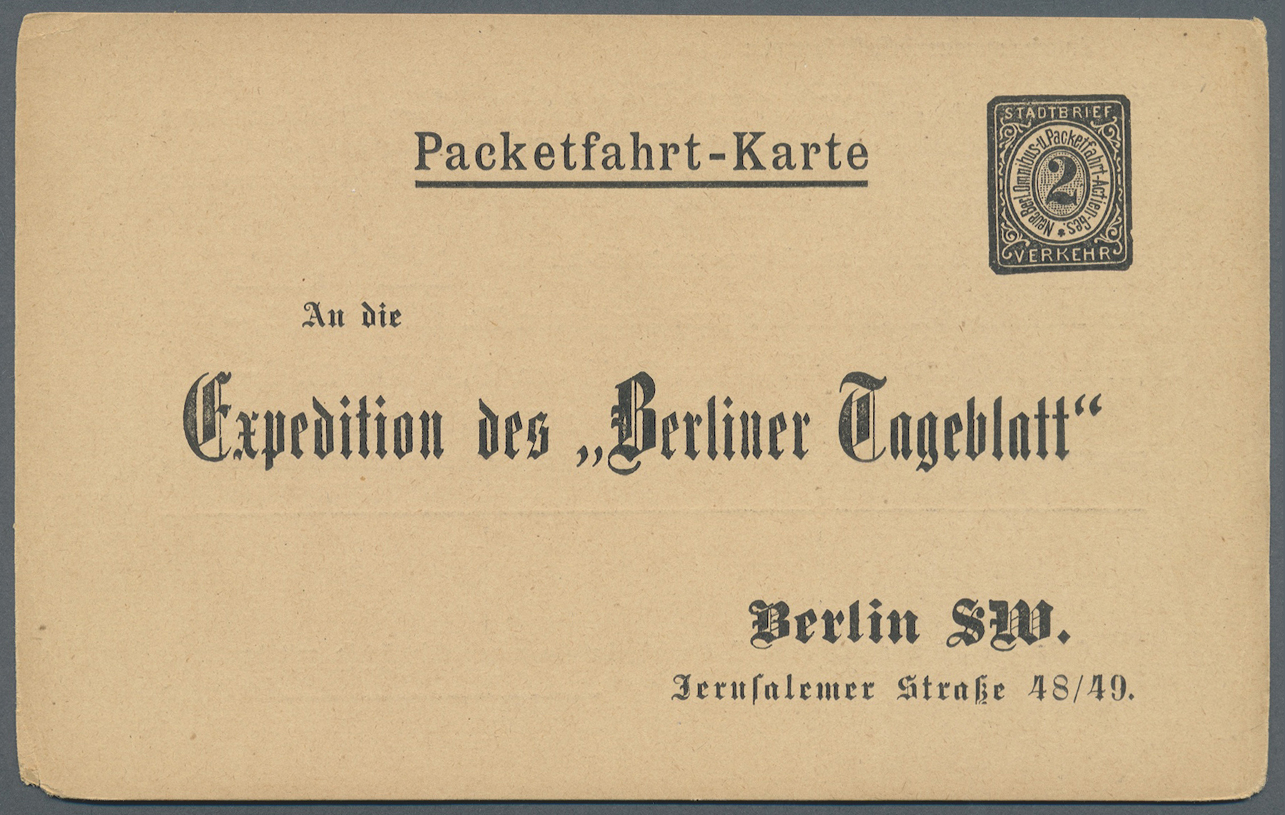 Stamp Auction - Thematik: Druck-Zeitung / printing-newspaper - Auction ...