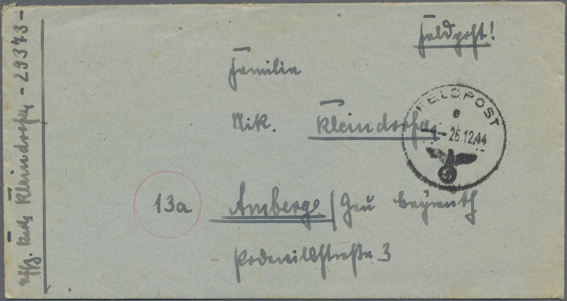 Stamp Auction - feldpost 2. weltkrieg - Sale #46 Single lots Germany ...