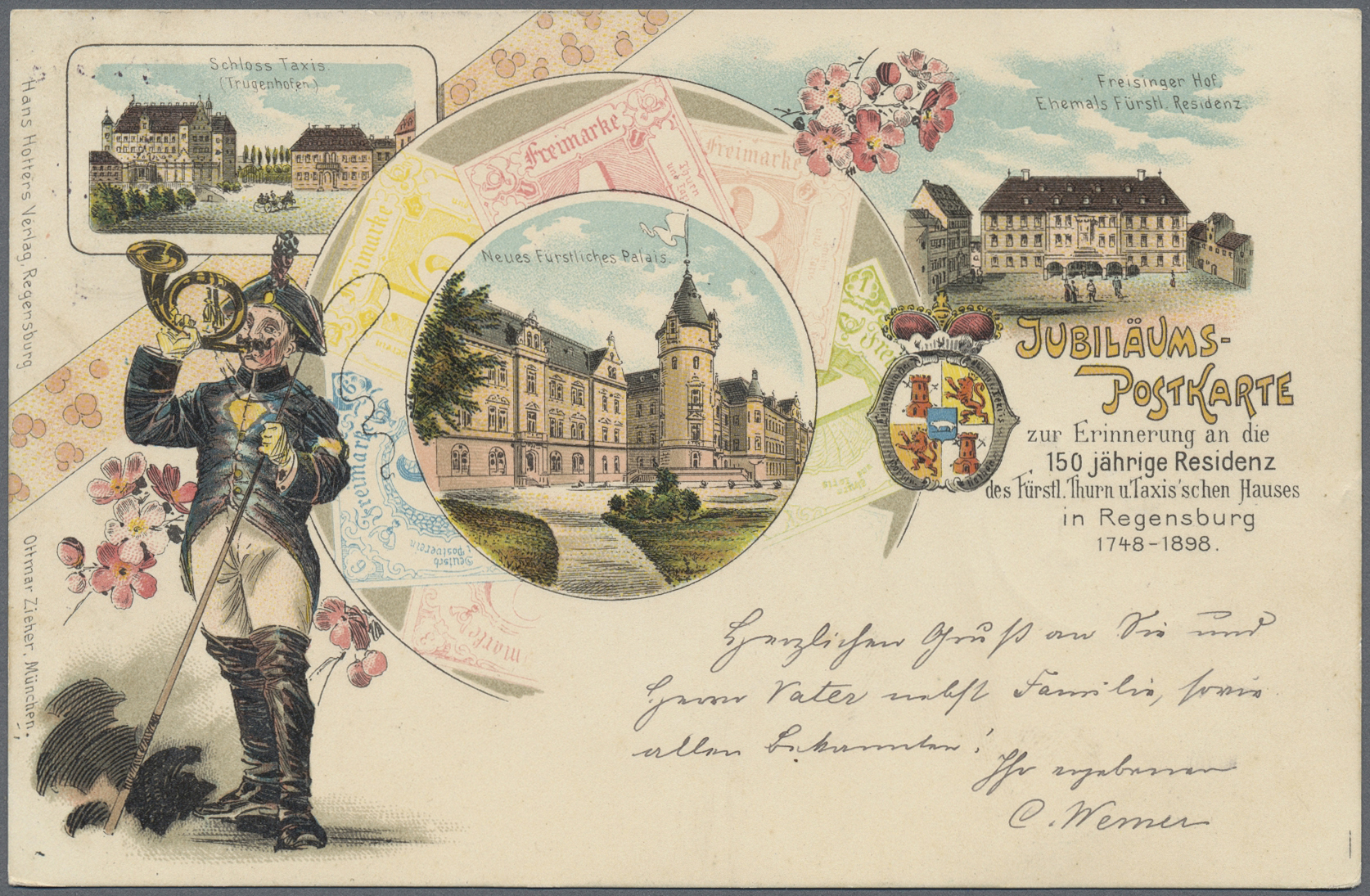 Stamp Auction - Ansichtskarten: Bayern - Auction #40 Germany, Picture ...