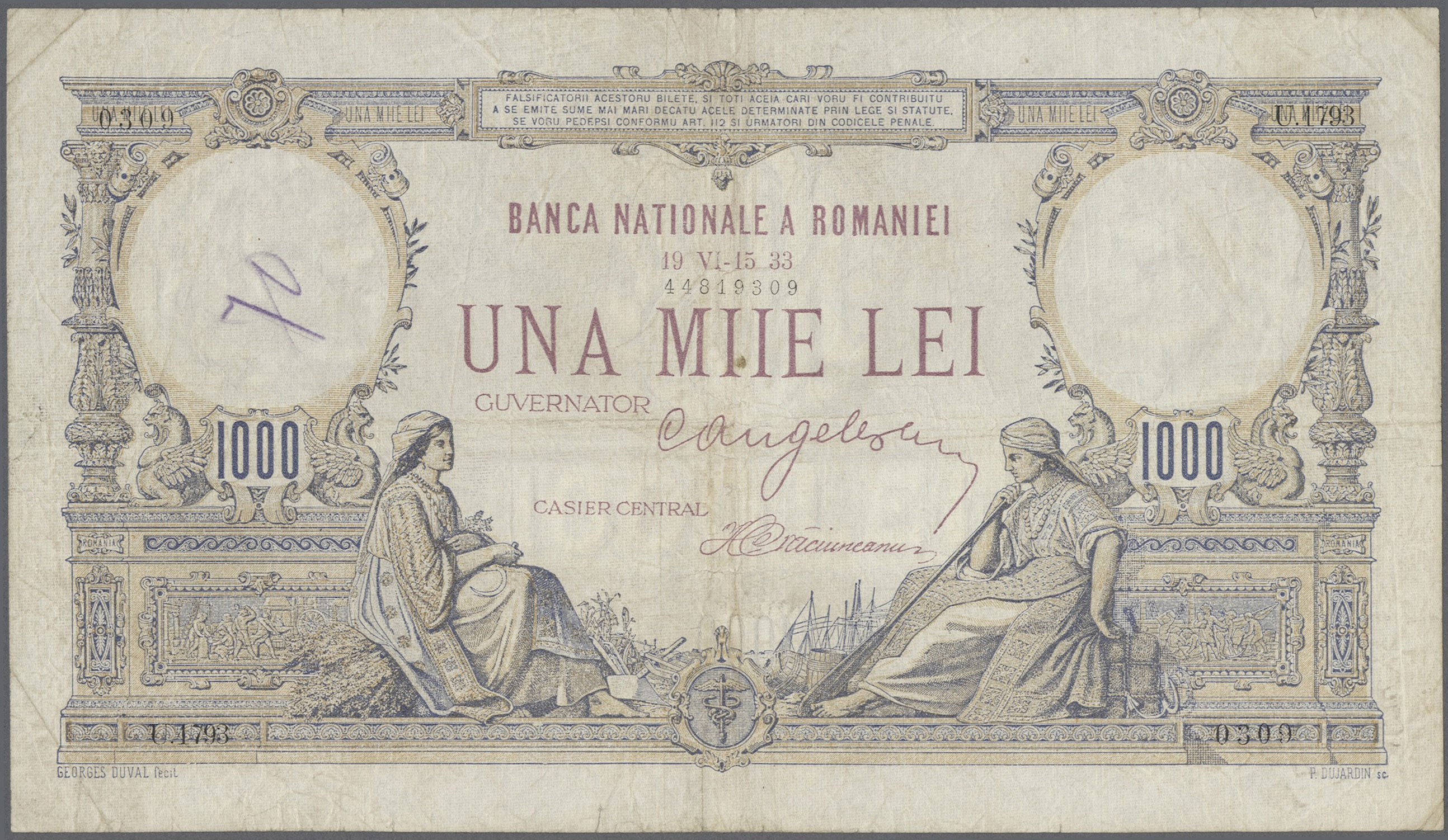 Coin Auction - Romania / Rumänien | Banknoten - Banknotes Worldwide ...