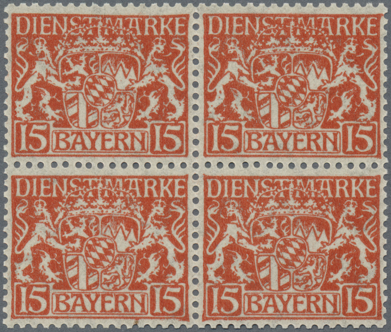 Stamp Auction - bayern - dienstmarken - Auction #40 Germany, Picture ...
