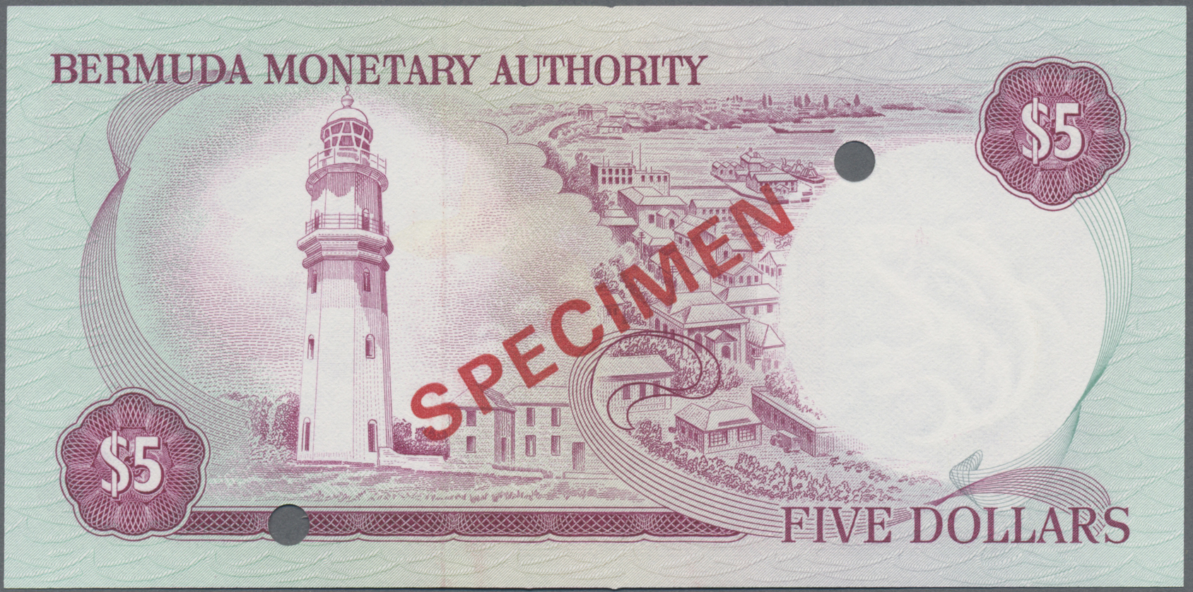 Stamp Auction - Bermuda | Banknoten - Sale #45 Banknotes Worldwide ...
