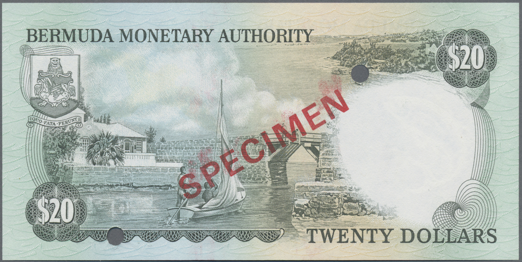 Stamp Auction - Bermuda | Banknoten - Sale #45 Banknotes Worldwide ...