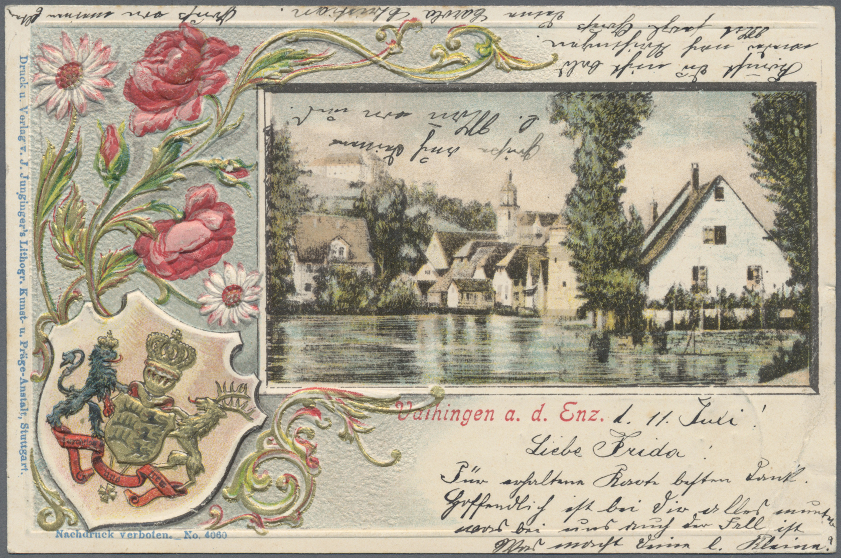 Stamp Auction - Ansichtskarten: Baden-Württemberg - Auction #40 Germany ...