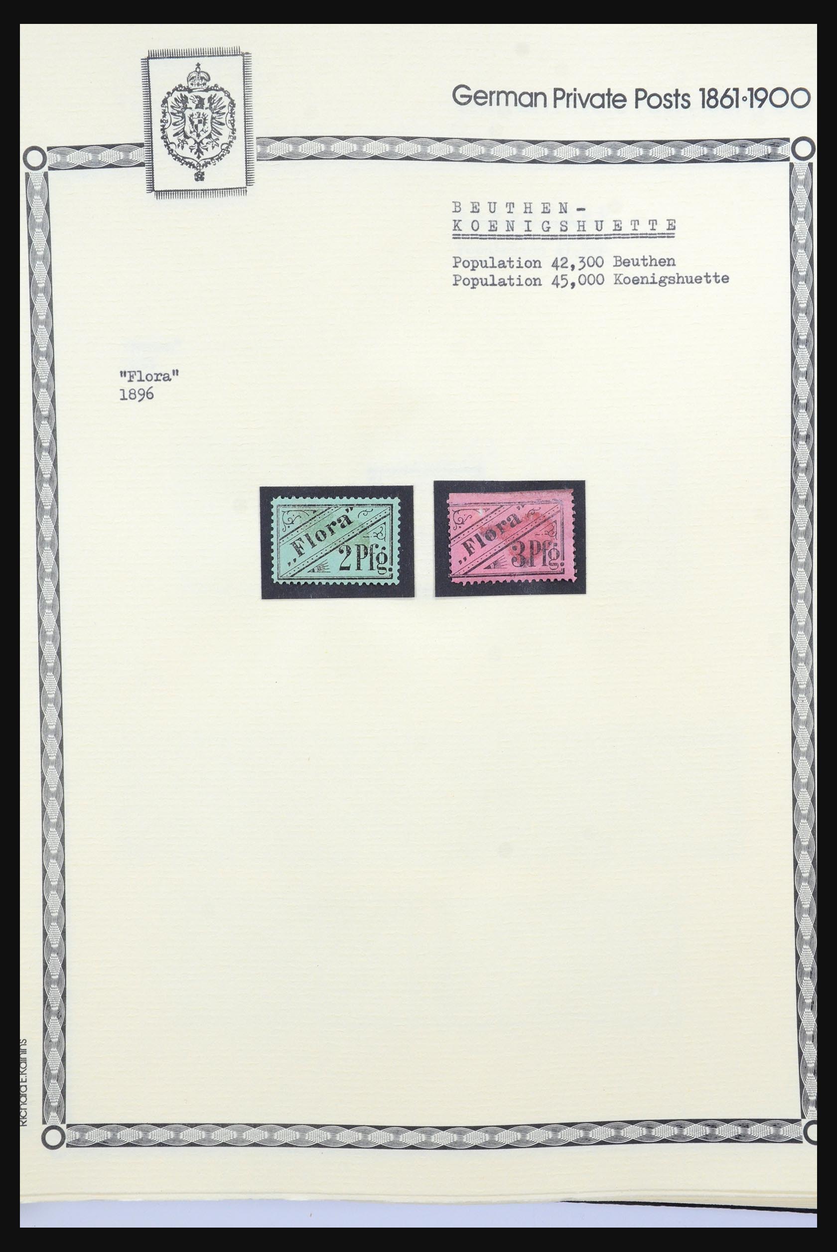 Stamp Auction - Deutsches Reich - Privatpost (Stadtpost) - Sale #49 ...