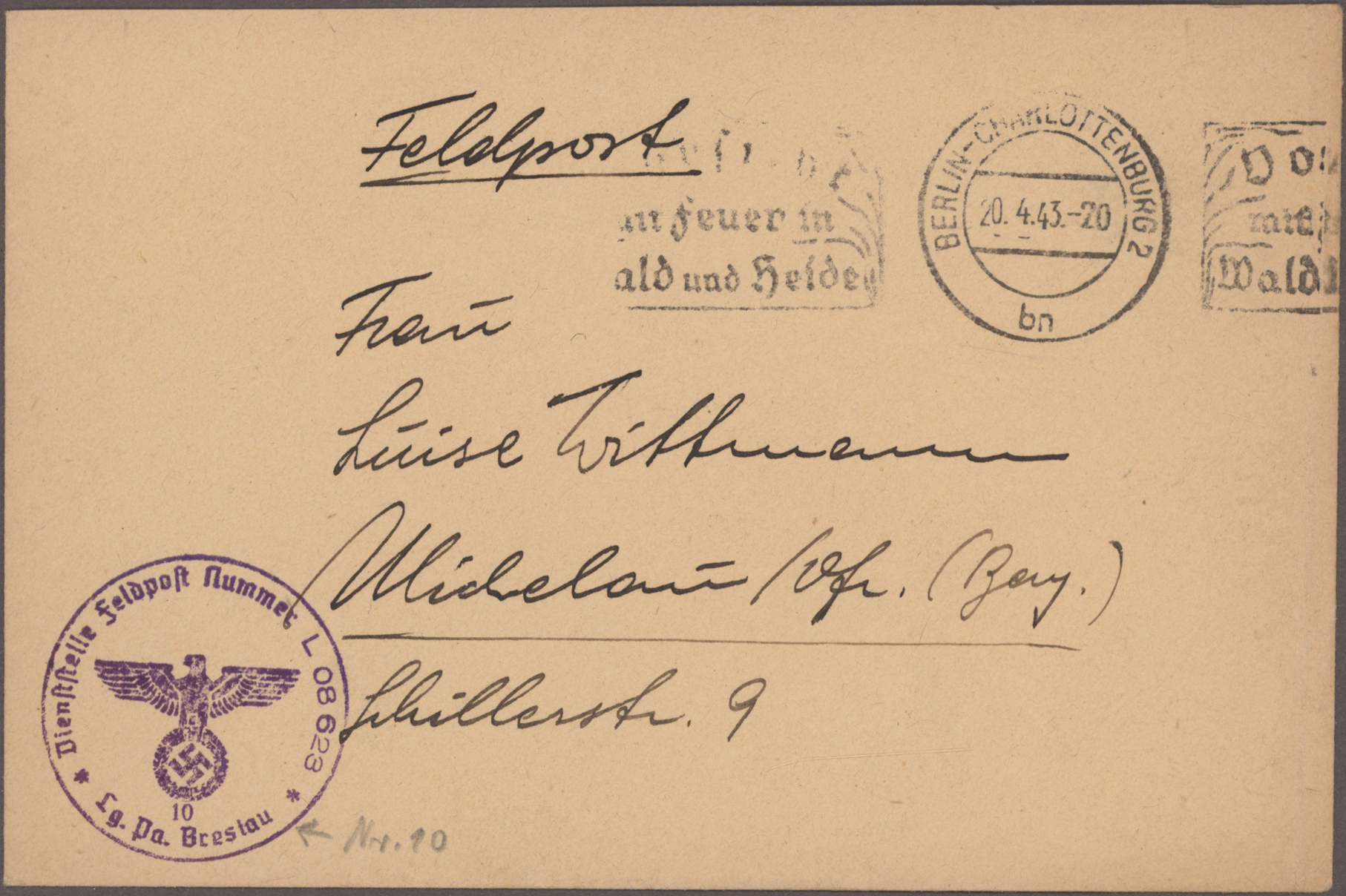 Stamp Auction - feldpost 2. weltkrieg - 53rd AUCTION - Day 5 ...