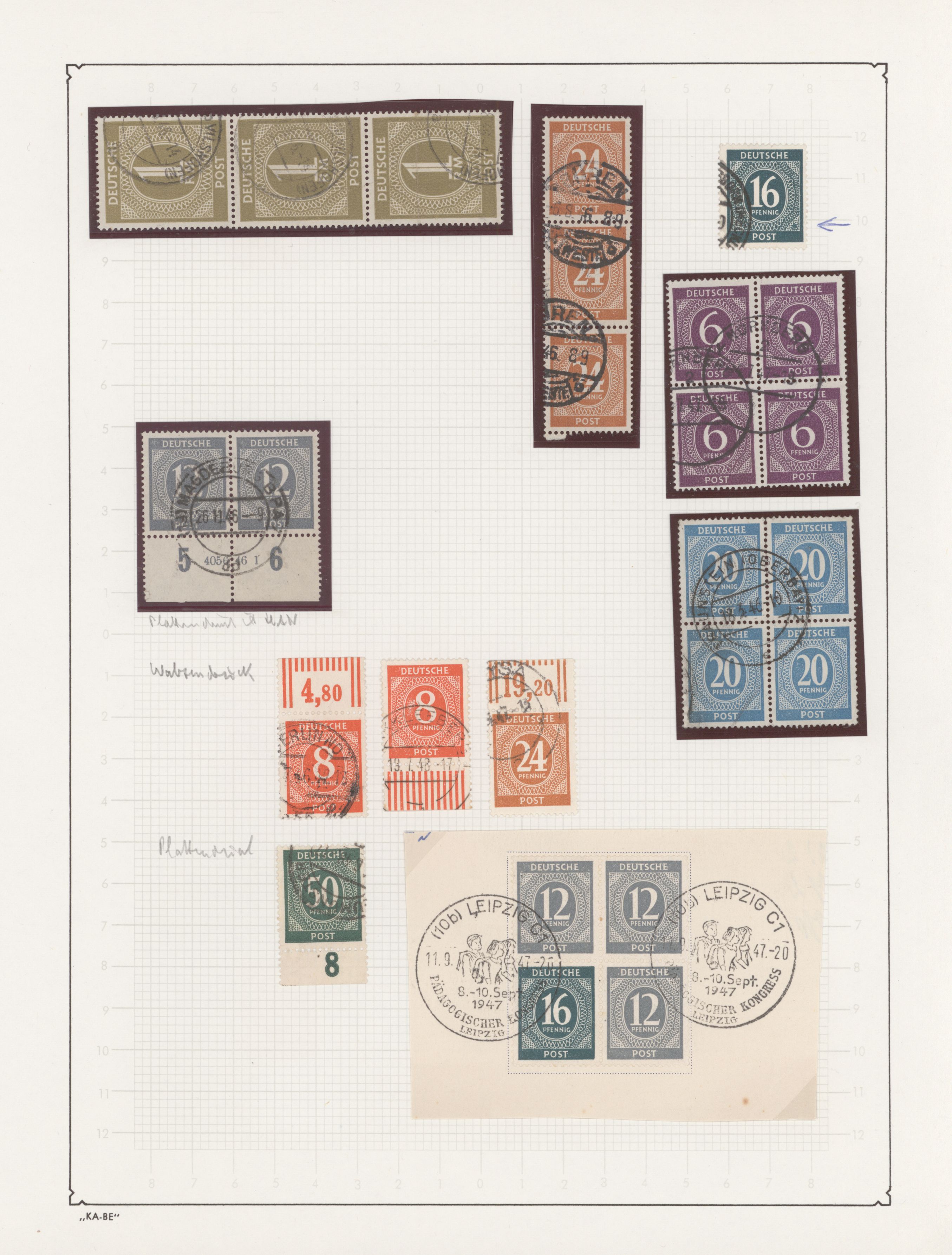 Stamp Auction - bizone - 51th Auction - Day 5, lot 15643