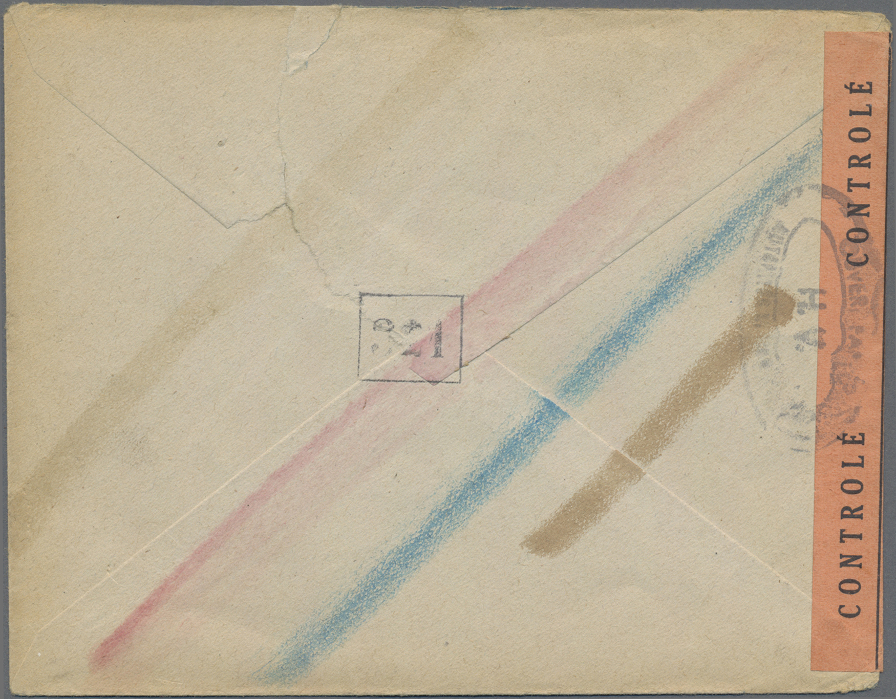 Stamp Auction - Dt. Besetzung II WK - Frankreich - Festung Lorient ...