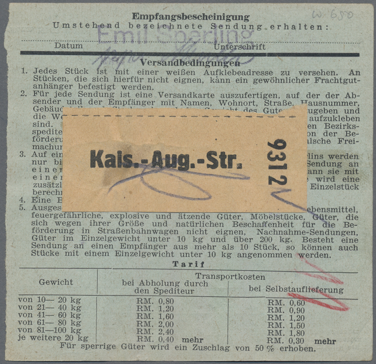 Stamp Auction - Deutsches Reich - Privatpost (Stadtpost) - Sale #48 The ...