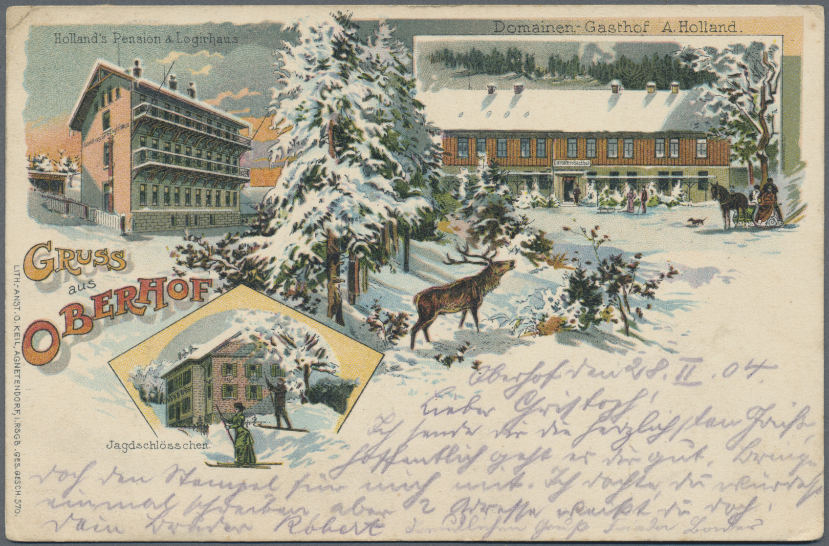 Stamp Auction - Ansichtskarten: Deutschland - Sale #44 Germany, Picture ...