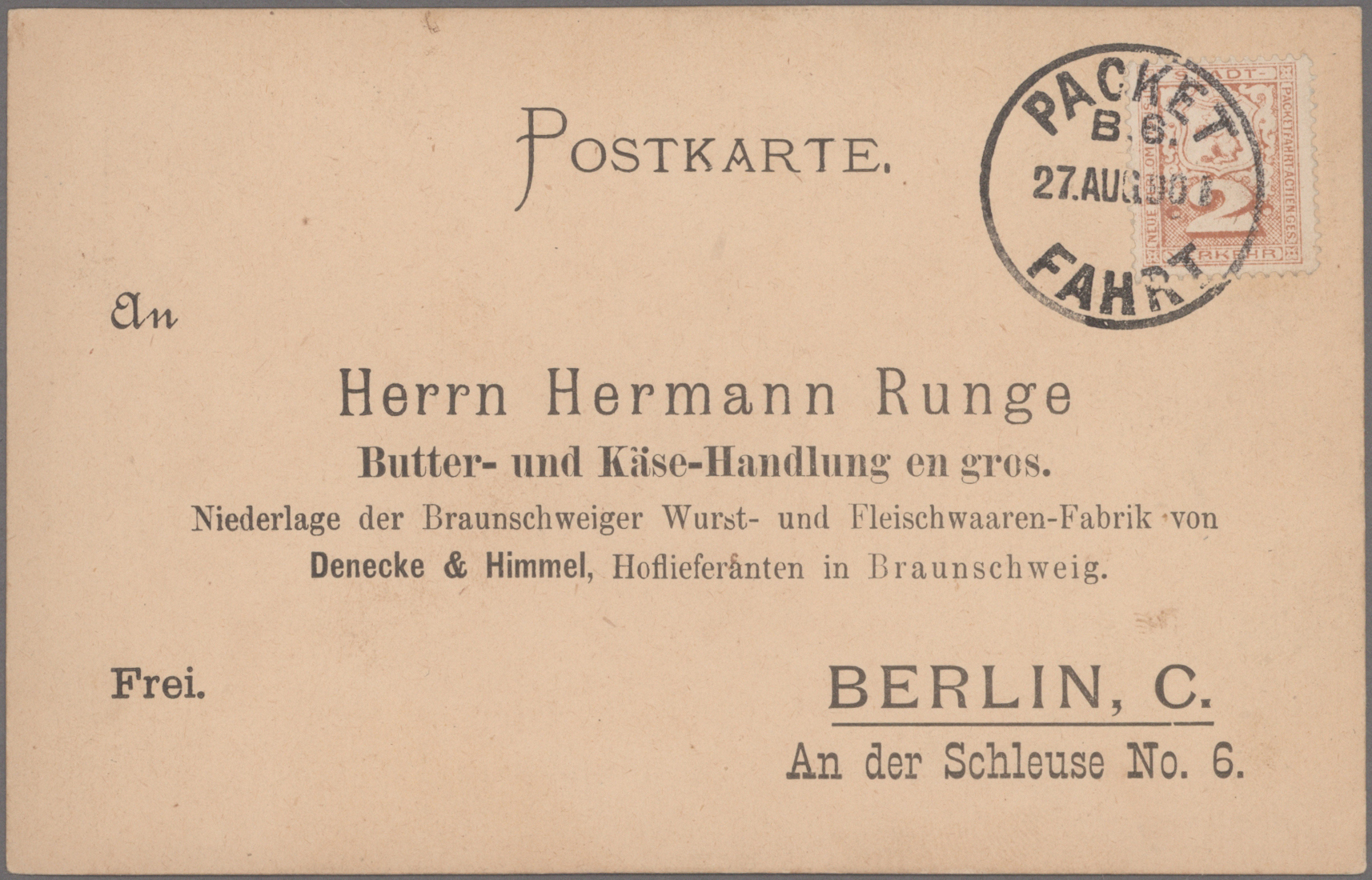 Stamp Auction - Deutsches Reich - Privatpost (Stadtpost) - 53rd AUCTION ...