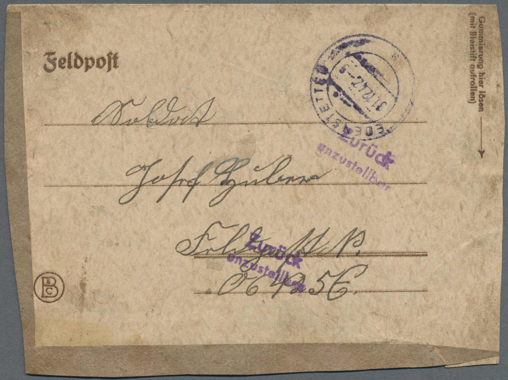 Stamp Auction - feldpost 2. weltkrieg - Auction #40 Germany, Picture ...