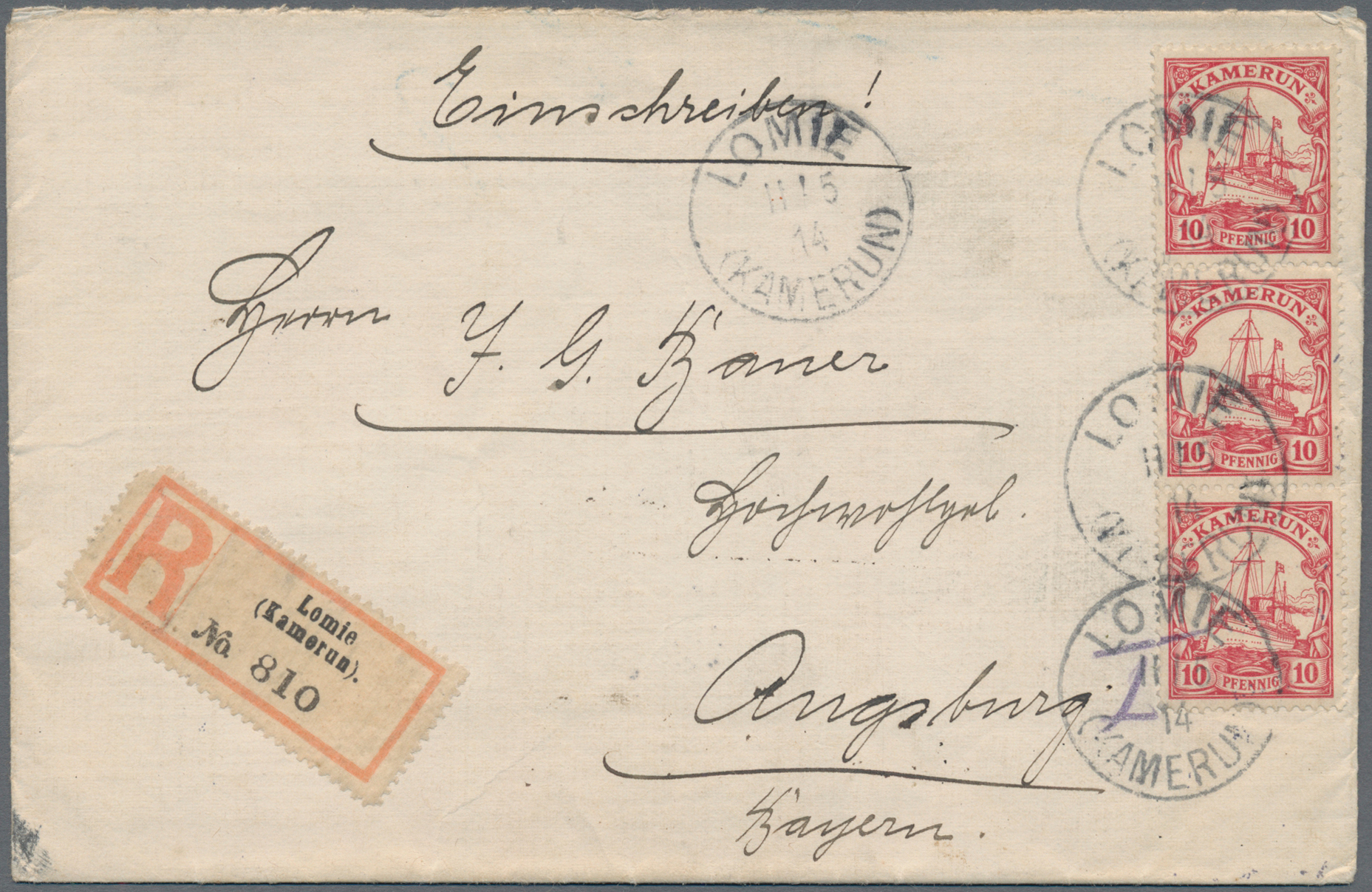 Deutsche Kolonien - Kamerun - Besonderheiten Stamp Auctions