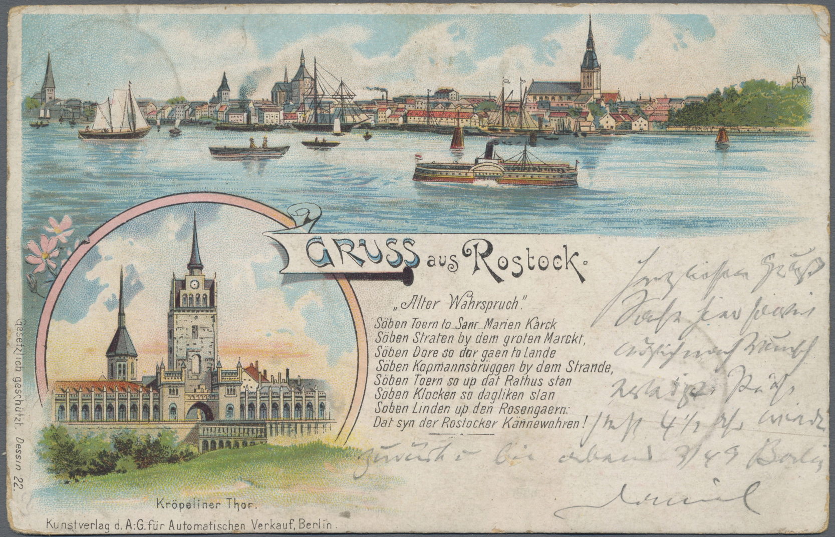 Stamp Auction - Ansichtskarten: Mecklenburg-Vorpommern - Sale #46 ...