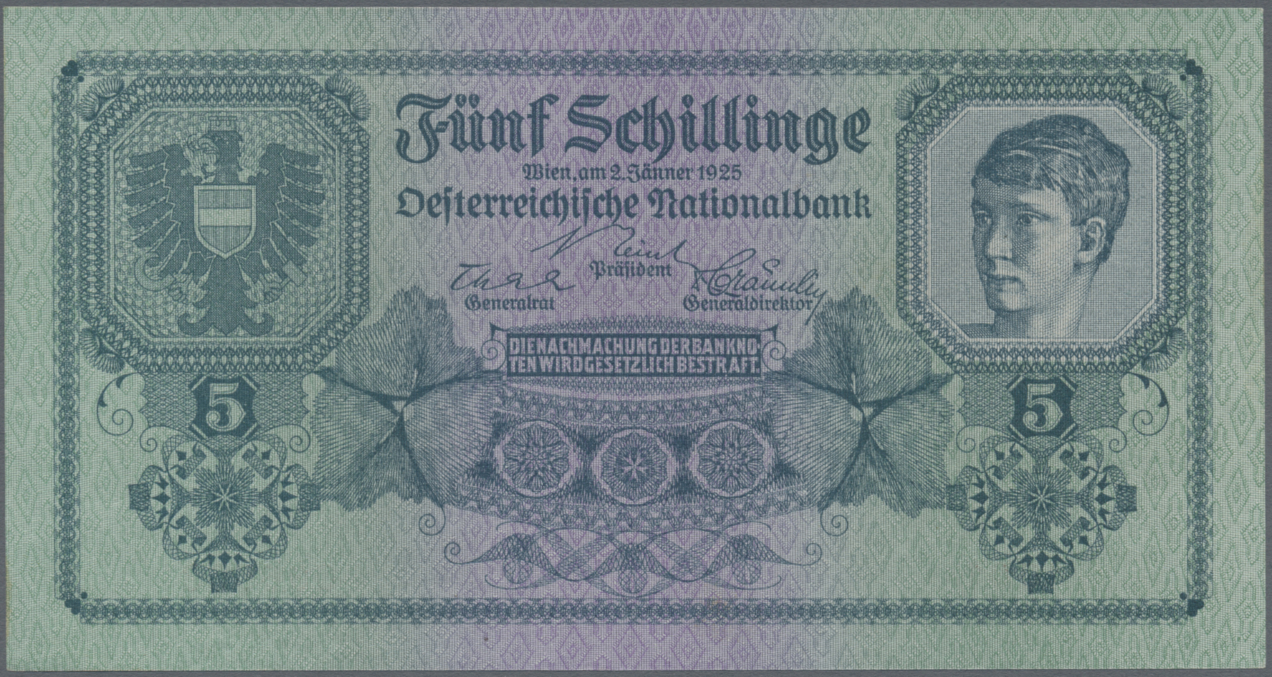 Stamp Auction - Austria / Österreich | Banknoten - Bank notes Auction ...